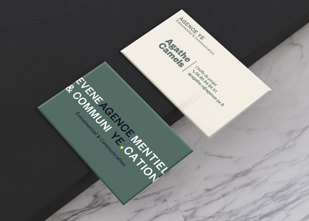 Carte de visite – Support de communication – Violette Demersseman